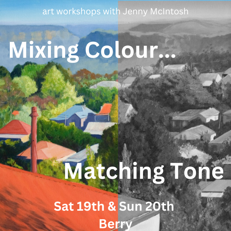 Mixing Colour/Matching Tone | Jenny McIntosh